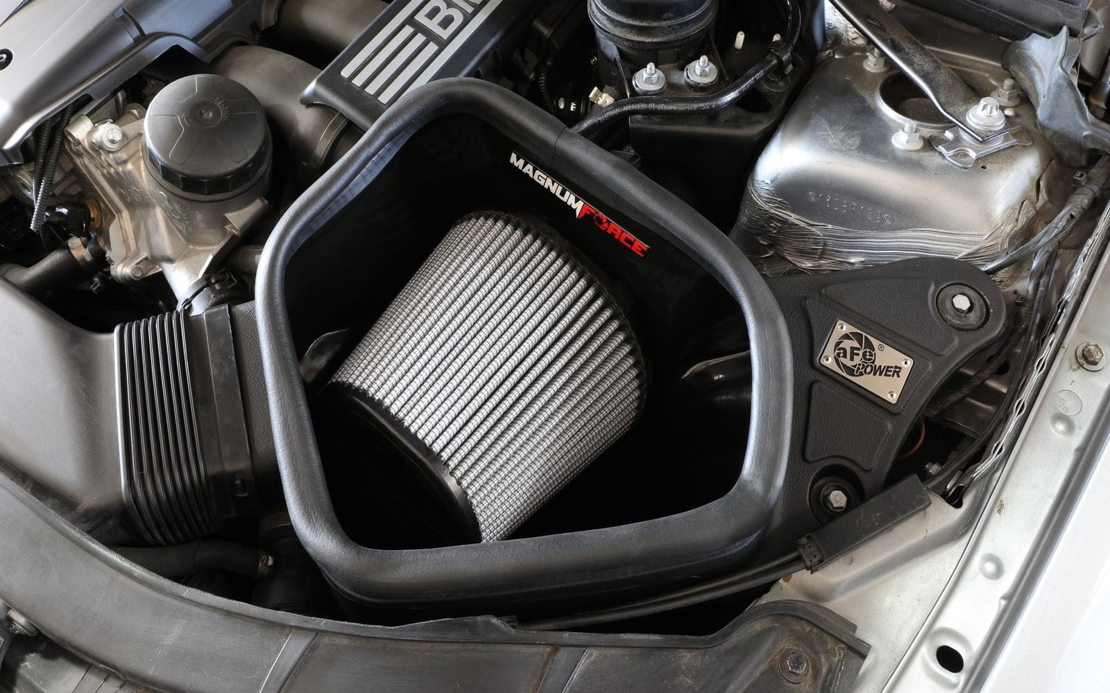 Best Exhaust aFe Power BMW 128i 325i 328i 330i N52 Magnum FORCE Cold Air Intake Pro DRY afe54 13053D