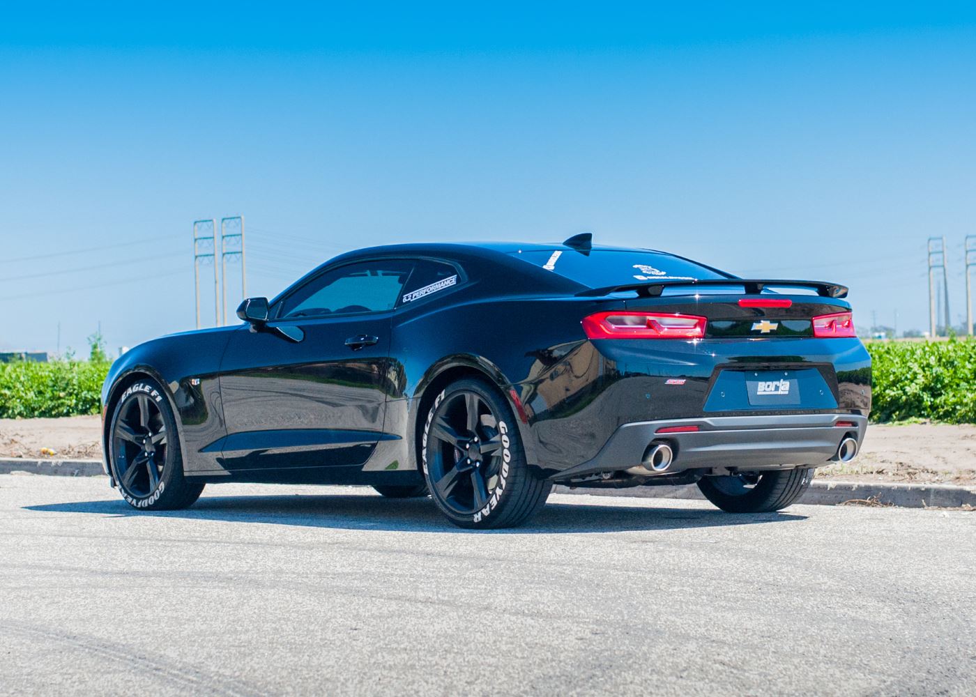 Best Exhaust - Borla Chevy Camaro SS W/ Single Tips Cat-Back Exhaust ...