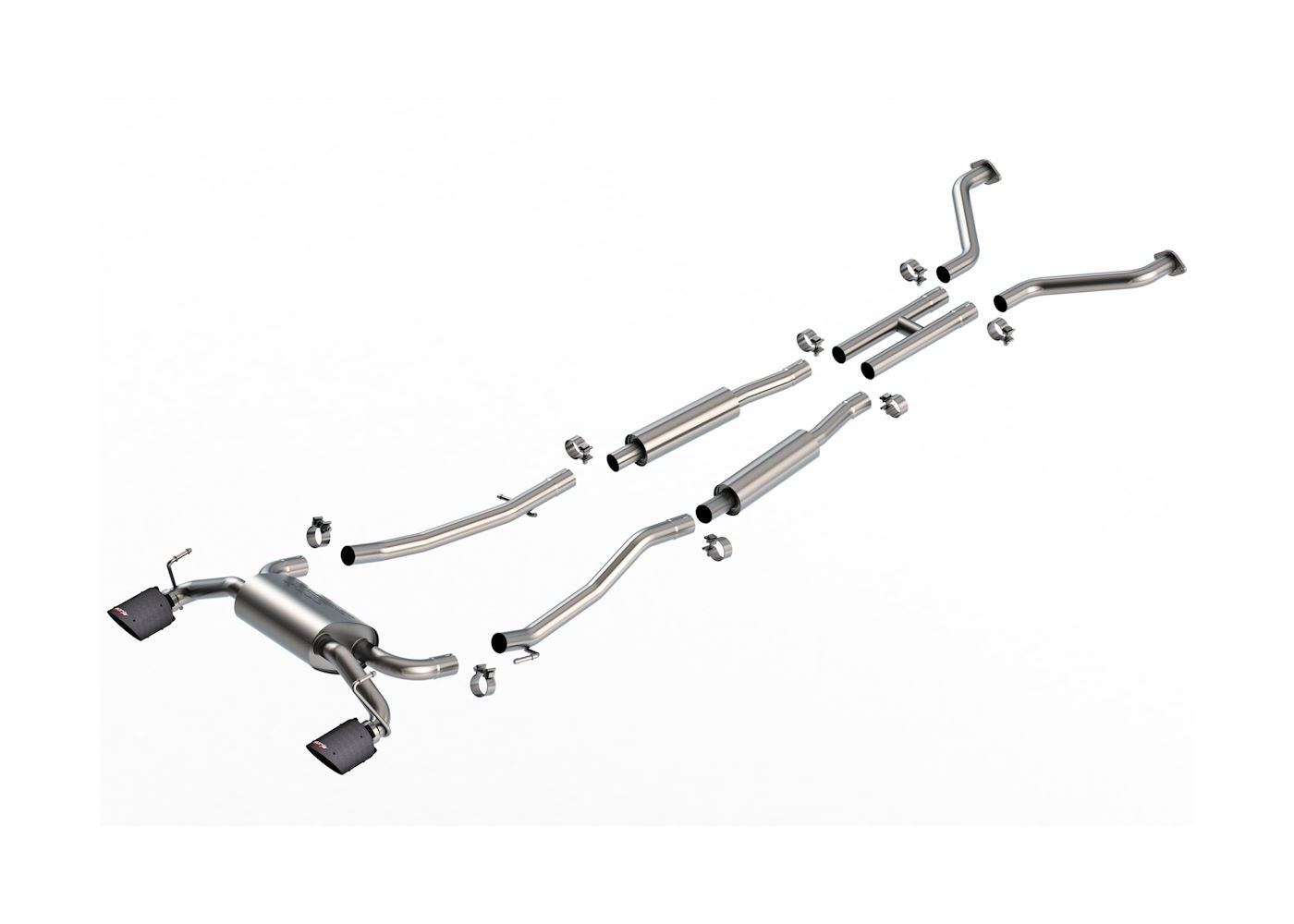 Best Exhaust - Borla Nissan 350Z 2003-2008 Cat-Back Exhaust System S ...