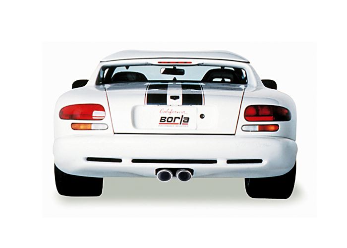 Best Exhaust - Borla Dodge Viper RT/10 1996-2002 Cat-Back Exhaust ...