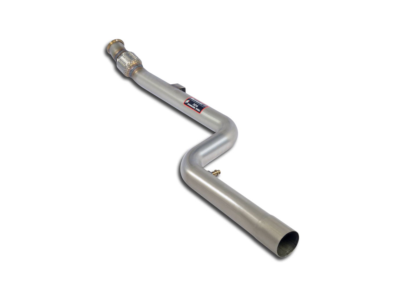 Best Exhaust - Supersprint Mercedes GLC 200 250 300 2.0L front pipe ...