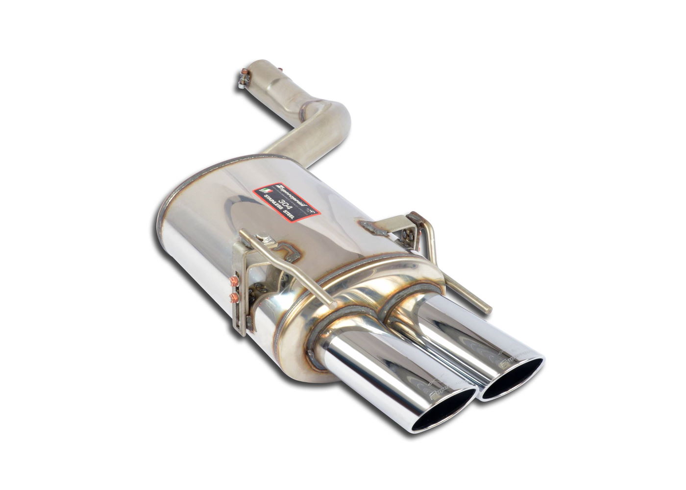 Best Exhaust - Supersprint Mercedes Benz W208 CLK430 97-02 rear exhaust ...