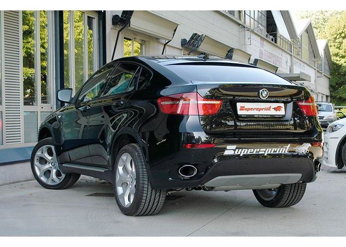 Best Exhaust - Supersprint BMW E71 X6 xDrive 40d rear exhausts with ...