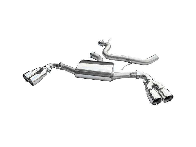 Best Exhaust - Cobra Sport Audi TT 1.8 & 2.0 TFSI (2WD) Quad Exit ...