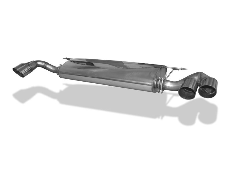 Best Exhaust - Fox BMW X5 E70 4.8L 261kW rear Muffler transverse exit R ...