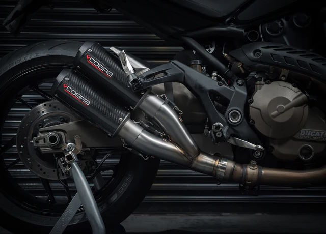 Best Exhaust - Cobra Sport Ducati Monster (2014-2017) - Half System ...