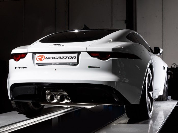 Best Exhaust - Ragazzon Jaguar F-Type Coupe P300 2.0T 2017-on centre ...