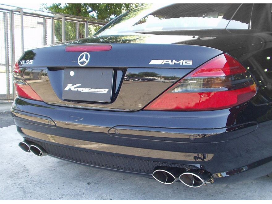 Best Exhaust - Kreissieg Mercedes AMG W230 SL55 Cat-back F1 Sound ...