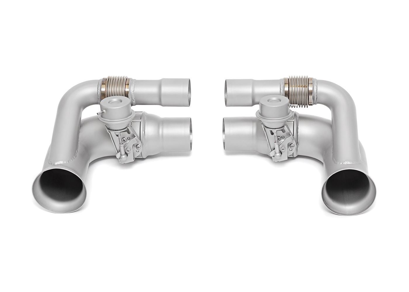 Best Exhaust - SOUL Porsche 991.1 / 991.2 GT3 Side Muffler Bypass Pipes ...