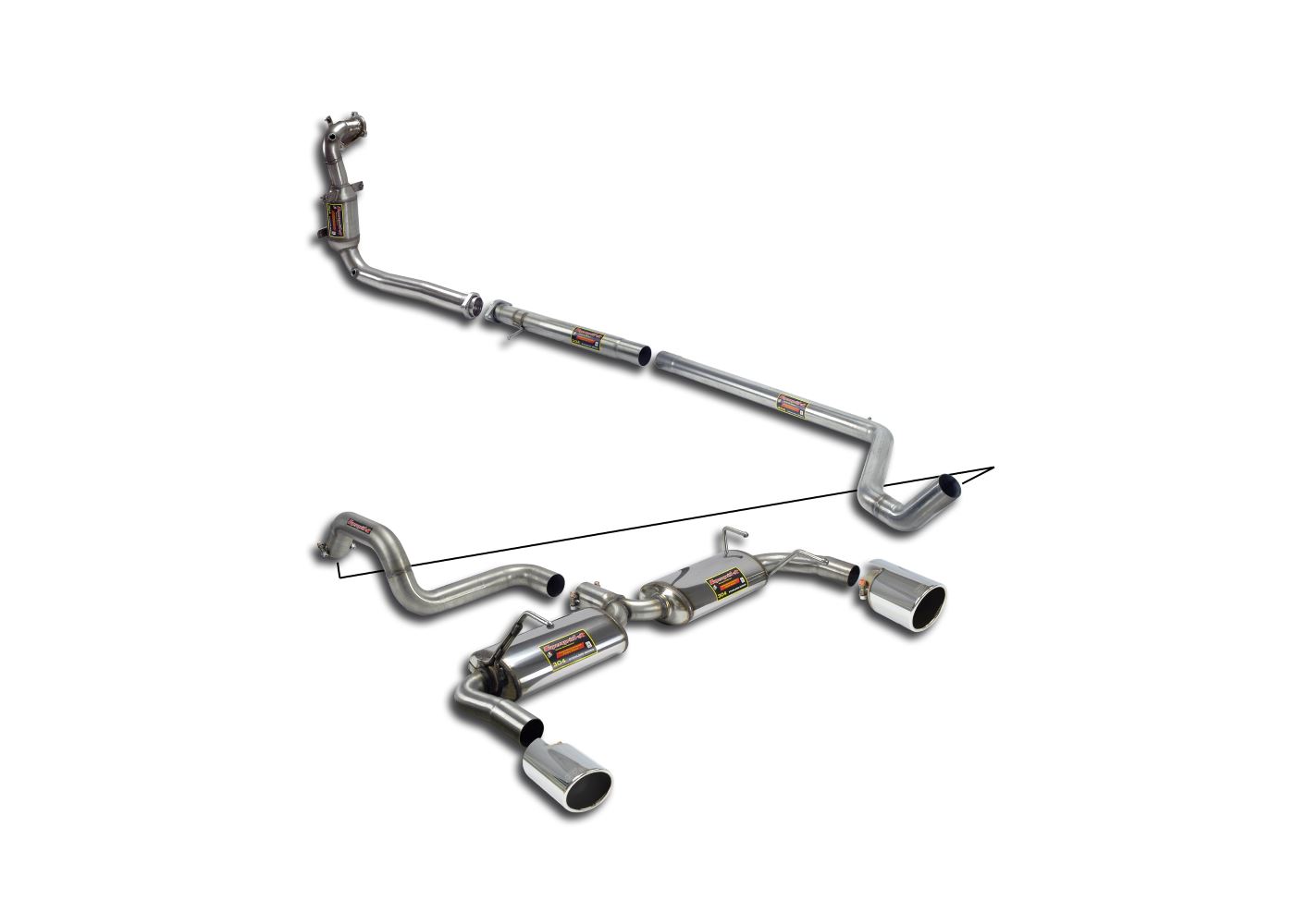 Best Exhaust - Reviews for Supersprint 500 Abarth SS 1.4 Turbo Street ...
