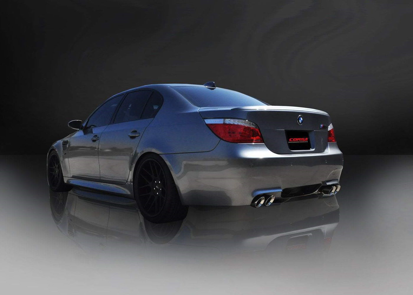 Best Exhaust - Corsa BMW M5 E60 Sedan Wagon 3" Sport Axle-Back w/ Twin ...