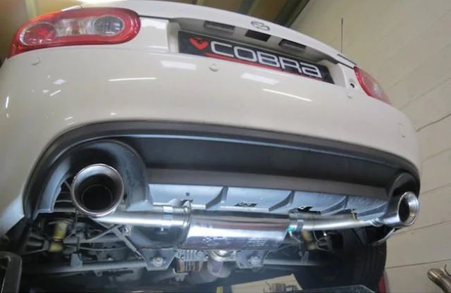 Best Exhaust - Cobra Sport Mazda MX5 (NC) (2005 - 2013) Rear Section (Race type - Louder ...