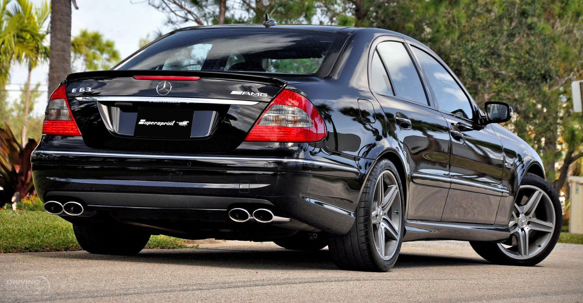 Best Exhaust - Supersprint Mercedes Benz W211 E63 E55 AMG Rear Section ...